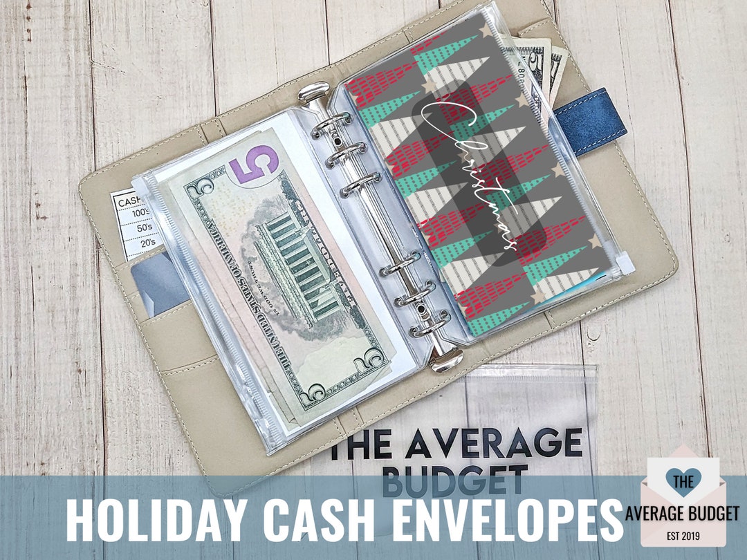 Holiday Cash Envelopes, Sinking Funds, Laminated Cash Envelopes, Budget ...