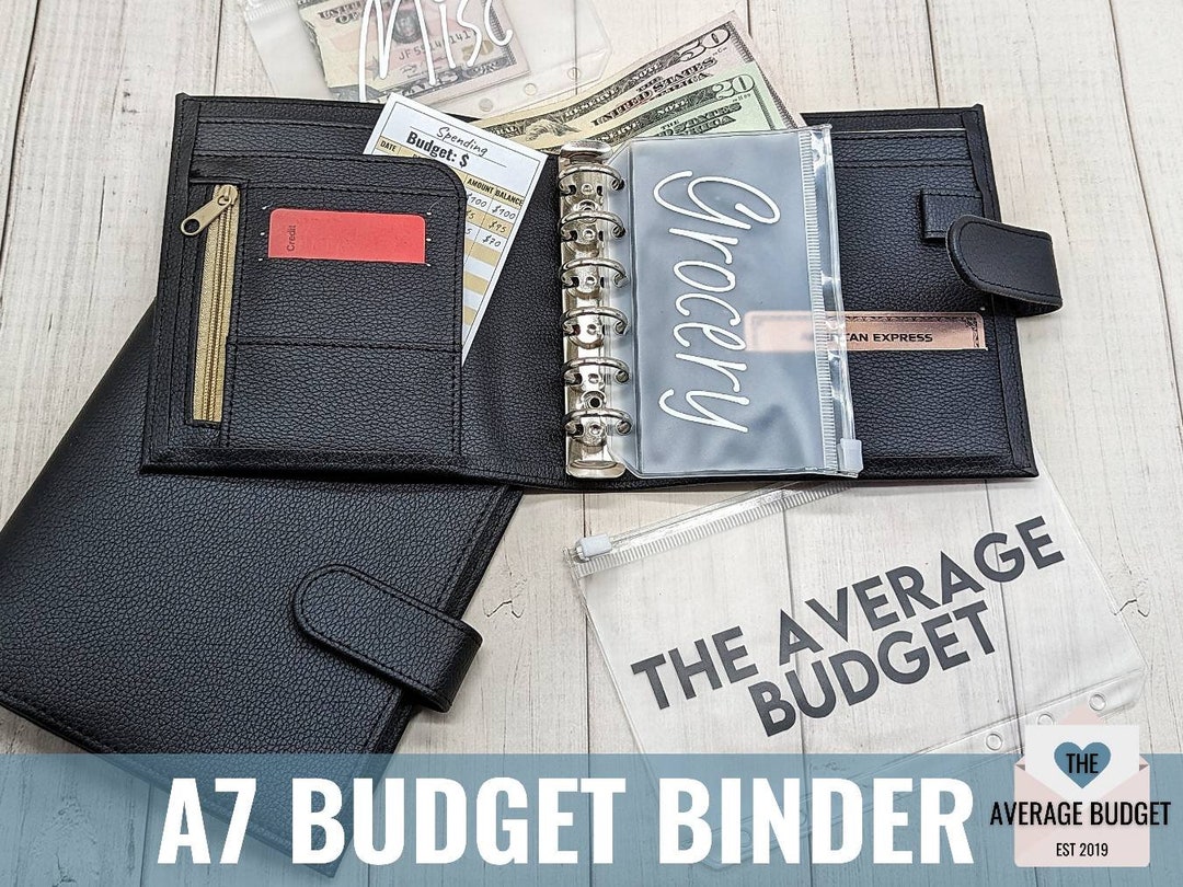 Cash Stuffing Binder, A7 Binder, Cash Envelopes, A7 Cash Envelopes ...
