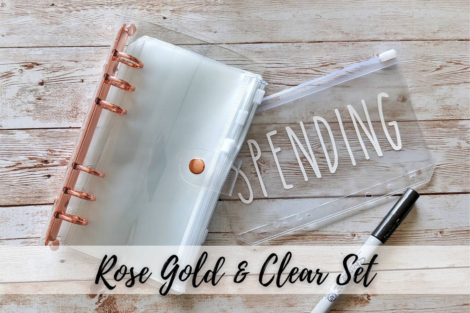 Cash Envelope System A6 Binder Clear Envelopes Laminated - Etsy