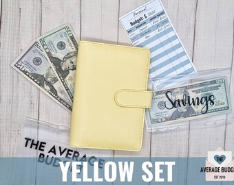 Cash Envelope System, A6 Binder, Clear Envelopes, Laminated Cash ...