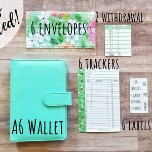 Cash Envelope System, Money Binder, Laminated Cash Envelopes, Dave ...