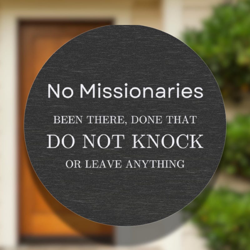 No Soliciting Sign - Etsy