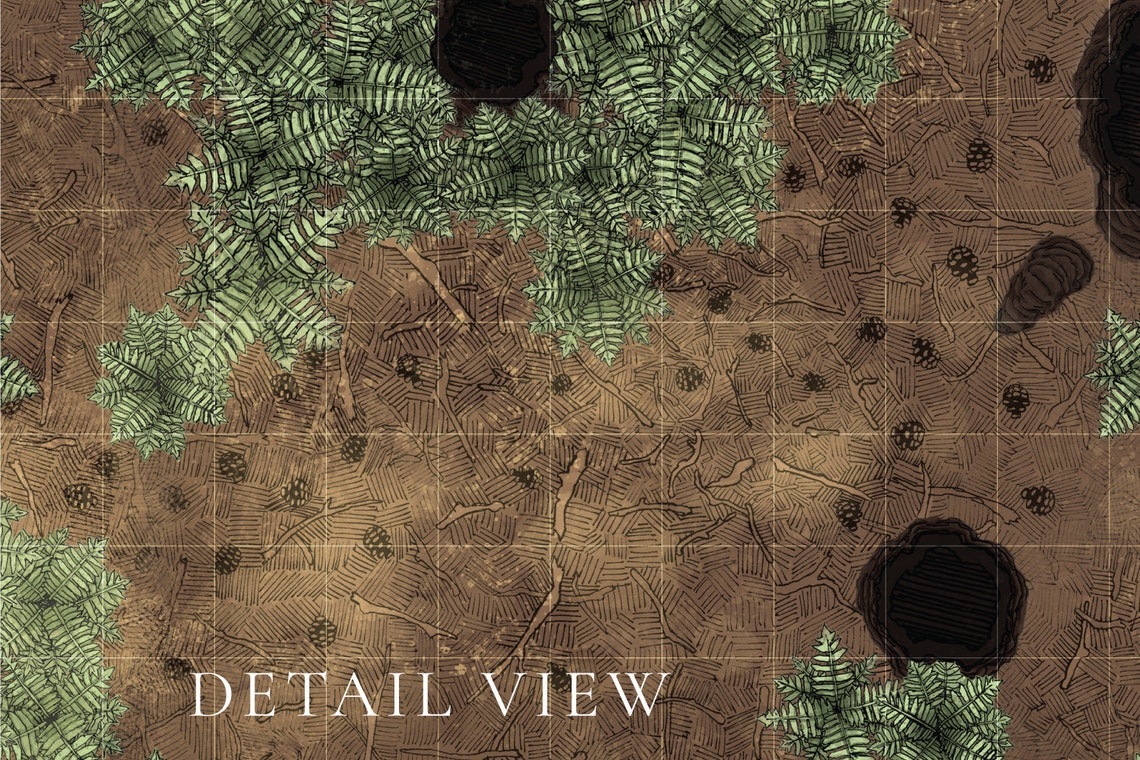 RPG Map, Forest - Etsy
