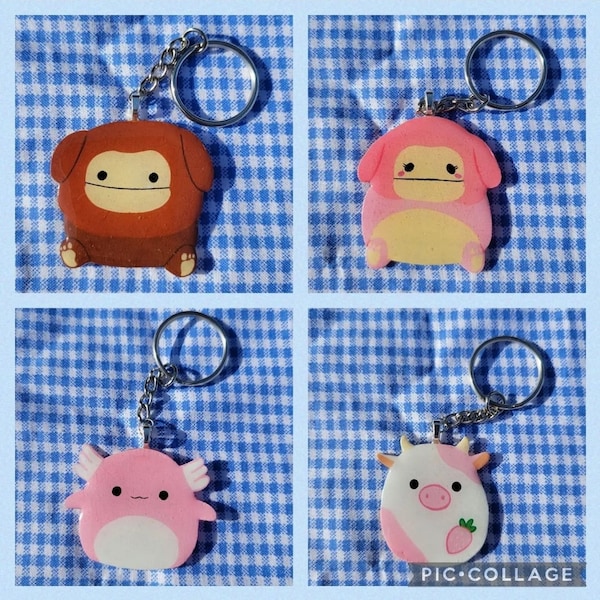 Squishmallows Keychain - Etsy