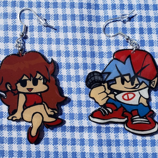 Boyfriend Plush Friday Night Funkin - Etsy