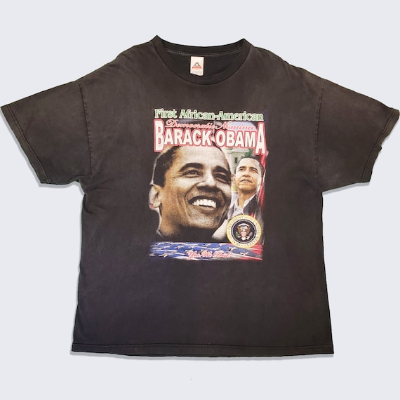 Barack Obama Vintage Game Changer T-Shirt - First Afr… - Gem