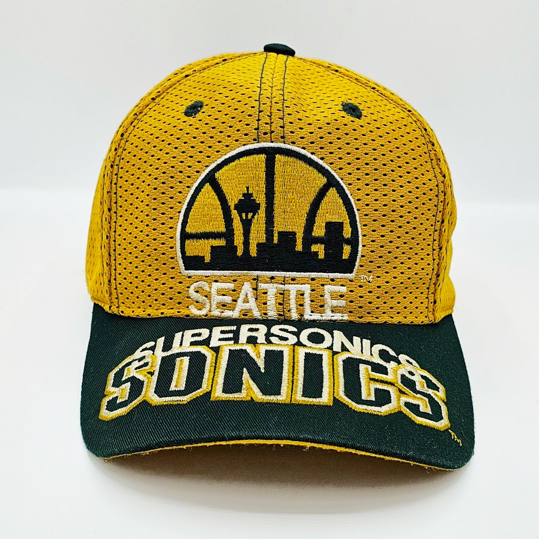 Seattle Super Sonics Vintage 90s the Game Snapback Hat - Limited ...