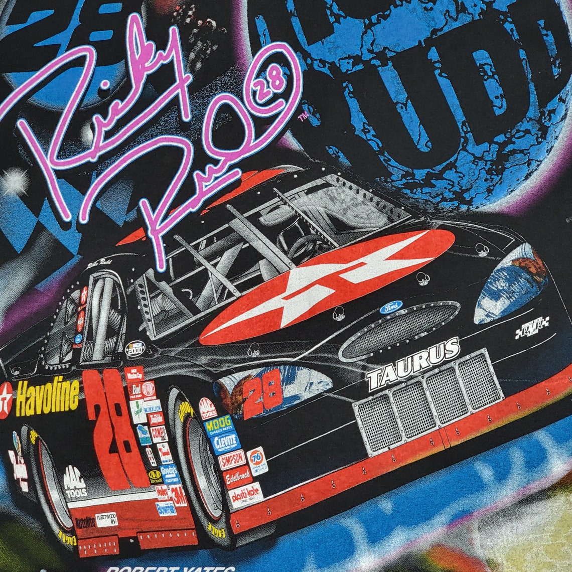 Ricky Rudd Vintage Nascar Track Star Space T-shirt Chase - Etsy