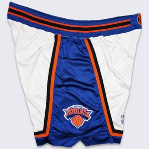 New York Knicks Vintage 90s Authentic Starter Basketball Shorts - 1997 ...