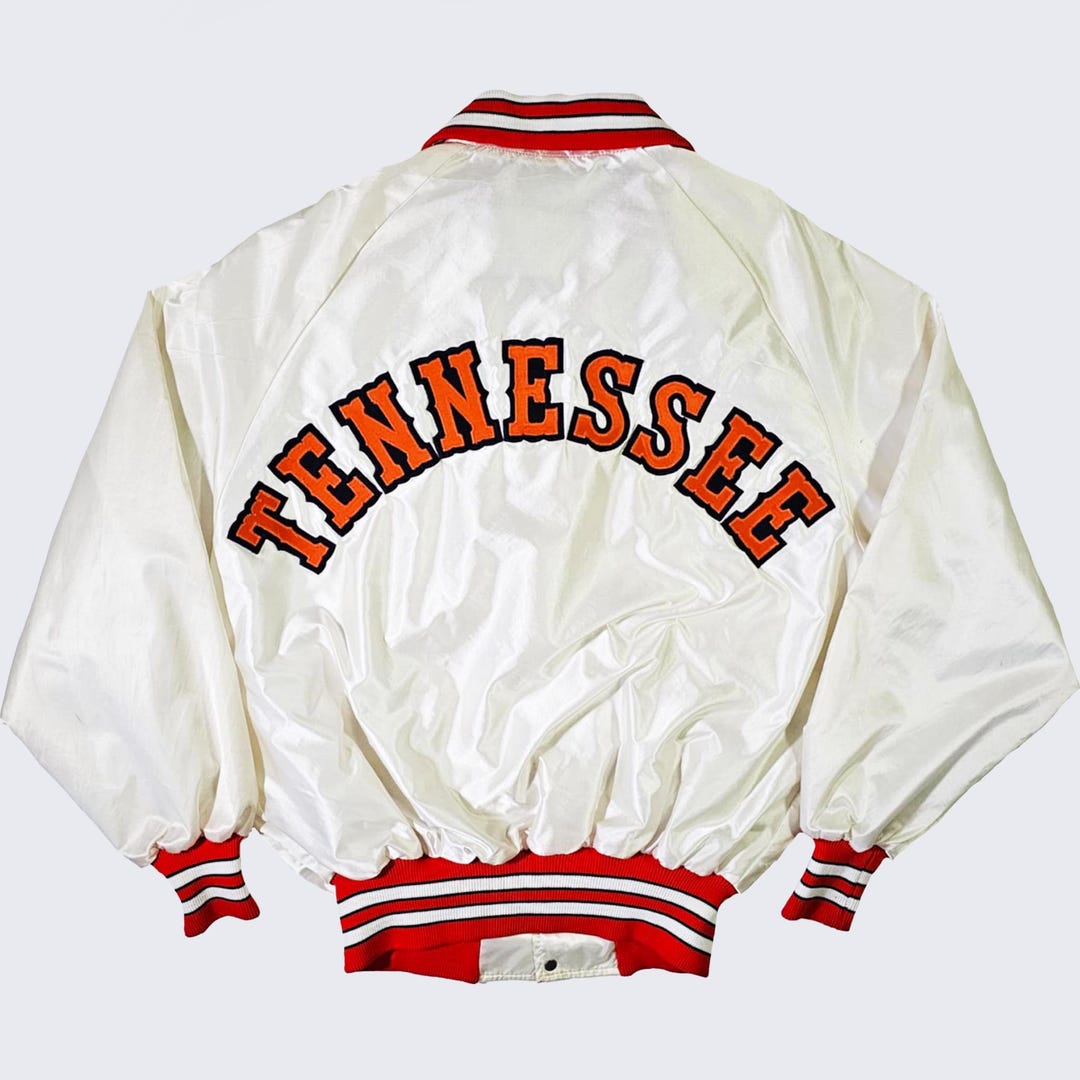 Tennessee Volunteers Vintage 80s Delong Satin Bomber Jacket - UT Vols ...