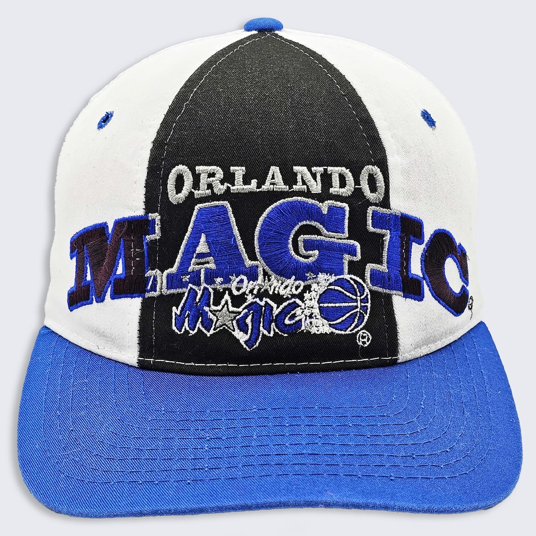 Orlando Magic Vintage 90s Starter Tri Power Snapback Hat - White, Black ...