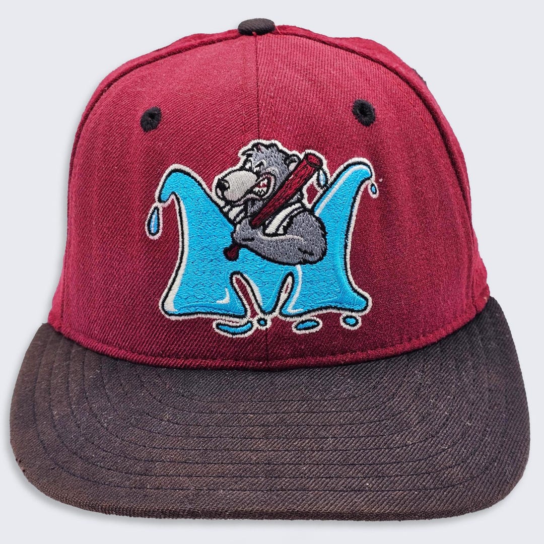 Mobile Baybears Vintage New Era Fitted Hat - Minor League Baseball Milb ...