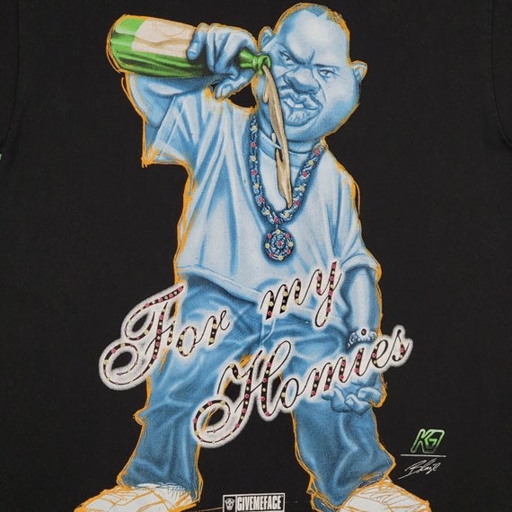 Rap Vintage 00s For My Homies T-Shirt - Give Me Face … - Gem