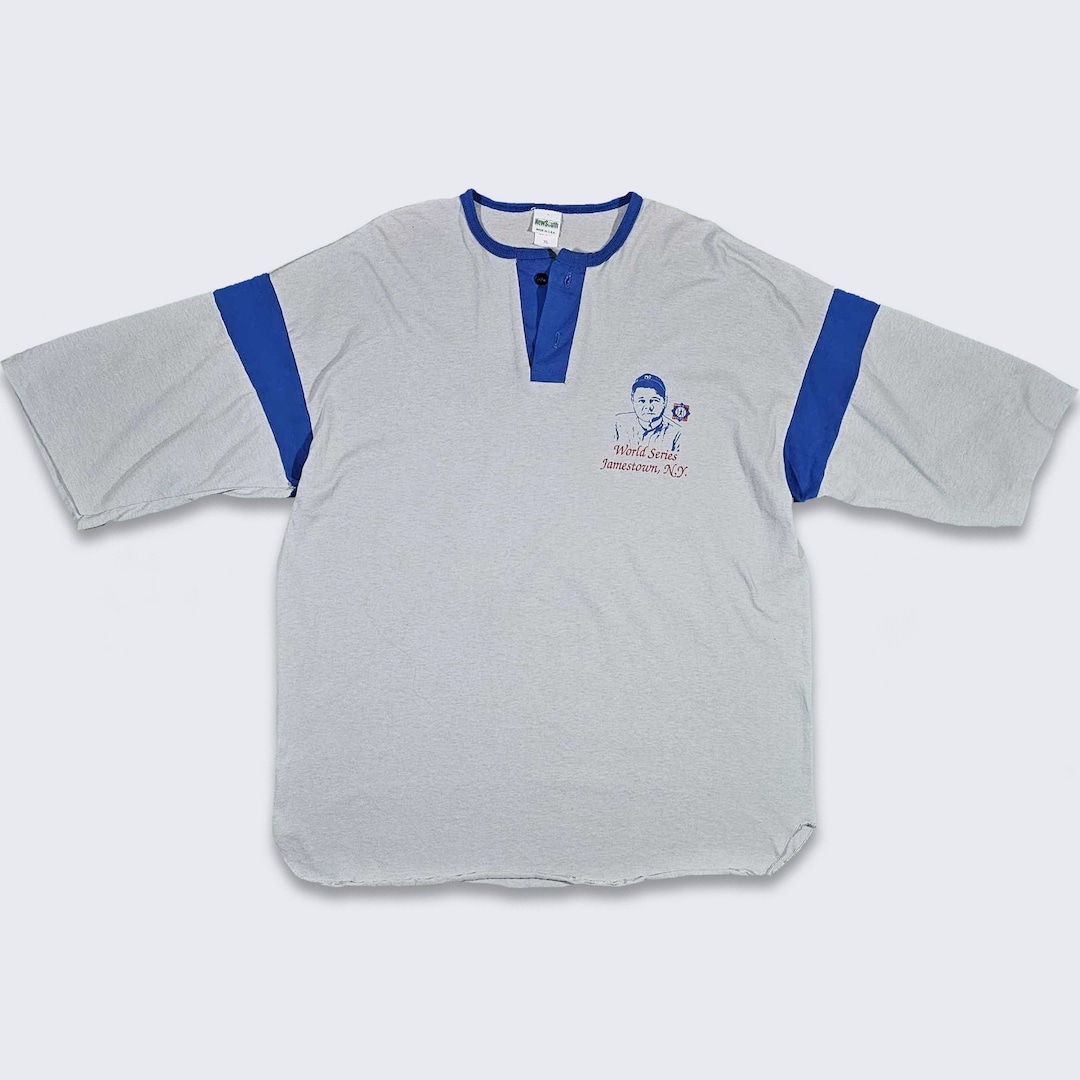 Babe Ruth Vintage 90s World Series Baseball Shirt Three Quarter Sleeves ...