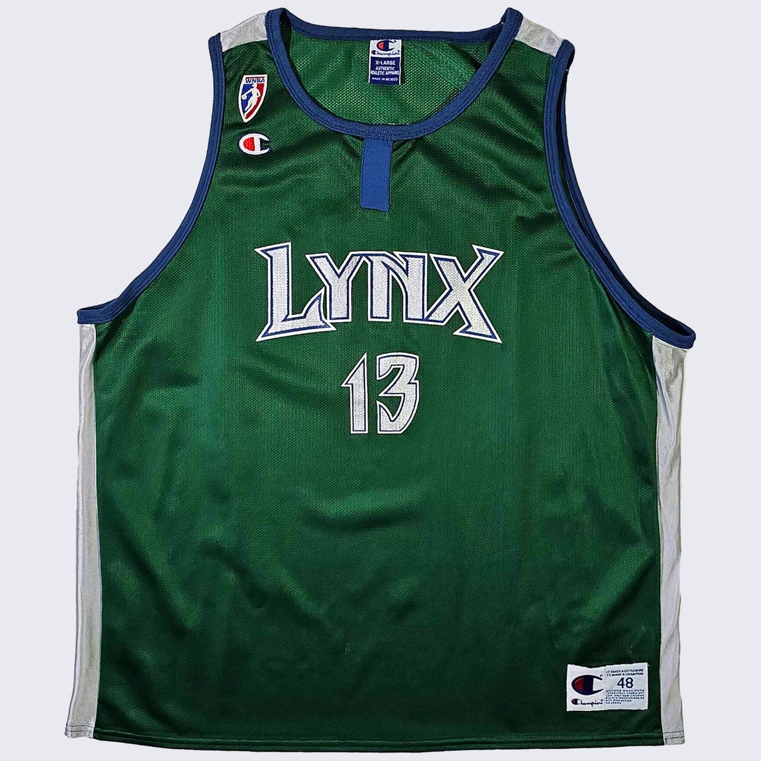 Minnesota Lynx Vintage 90s Tonya Edwards WNBA Champion Basketball ...