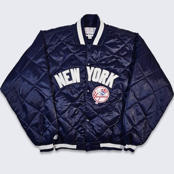 New York Yankees Majestic Jacket - Etsy