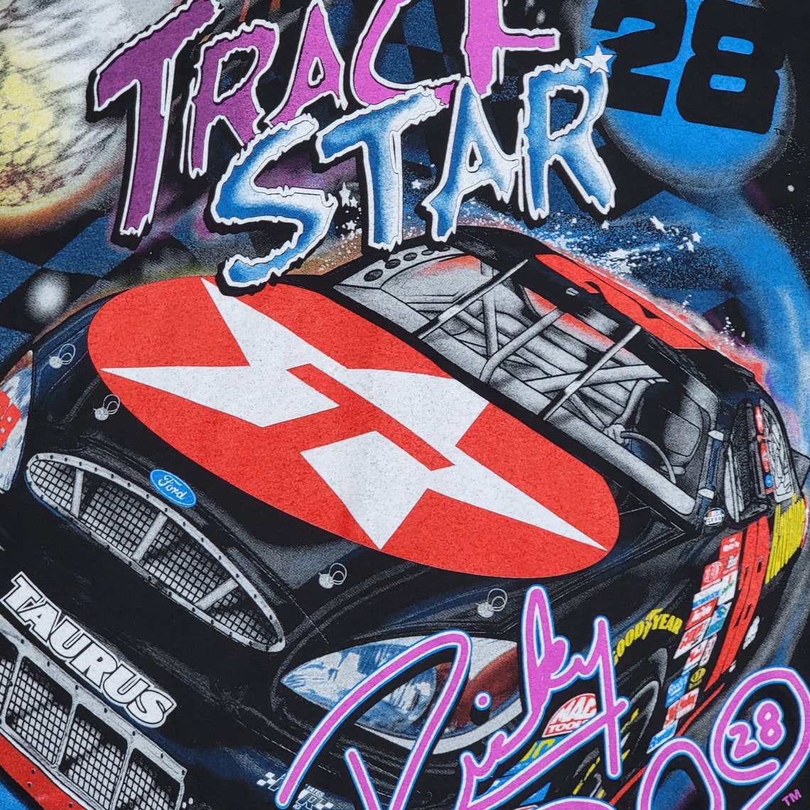 Ricky Rudd Vintage Nascar Track Star Space T-shirt - Chase Authentics ...
