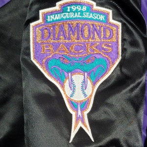 Arizona Diamondbacks Vintage 90s NWT Deadstock Starter Satin Bomber ...