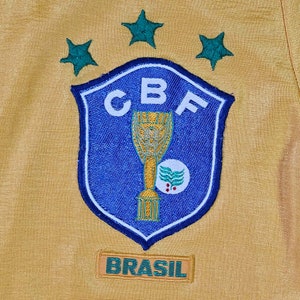 Brazil Brasil Vintage 80s Campea Soccer Jersey - Extremely Rare ...