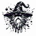 Dark Wizard Warlock / SVG PNG Vector / Mashup Fantasy / Transparent ...