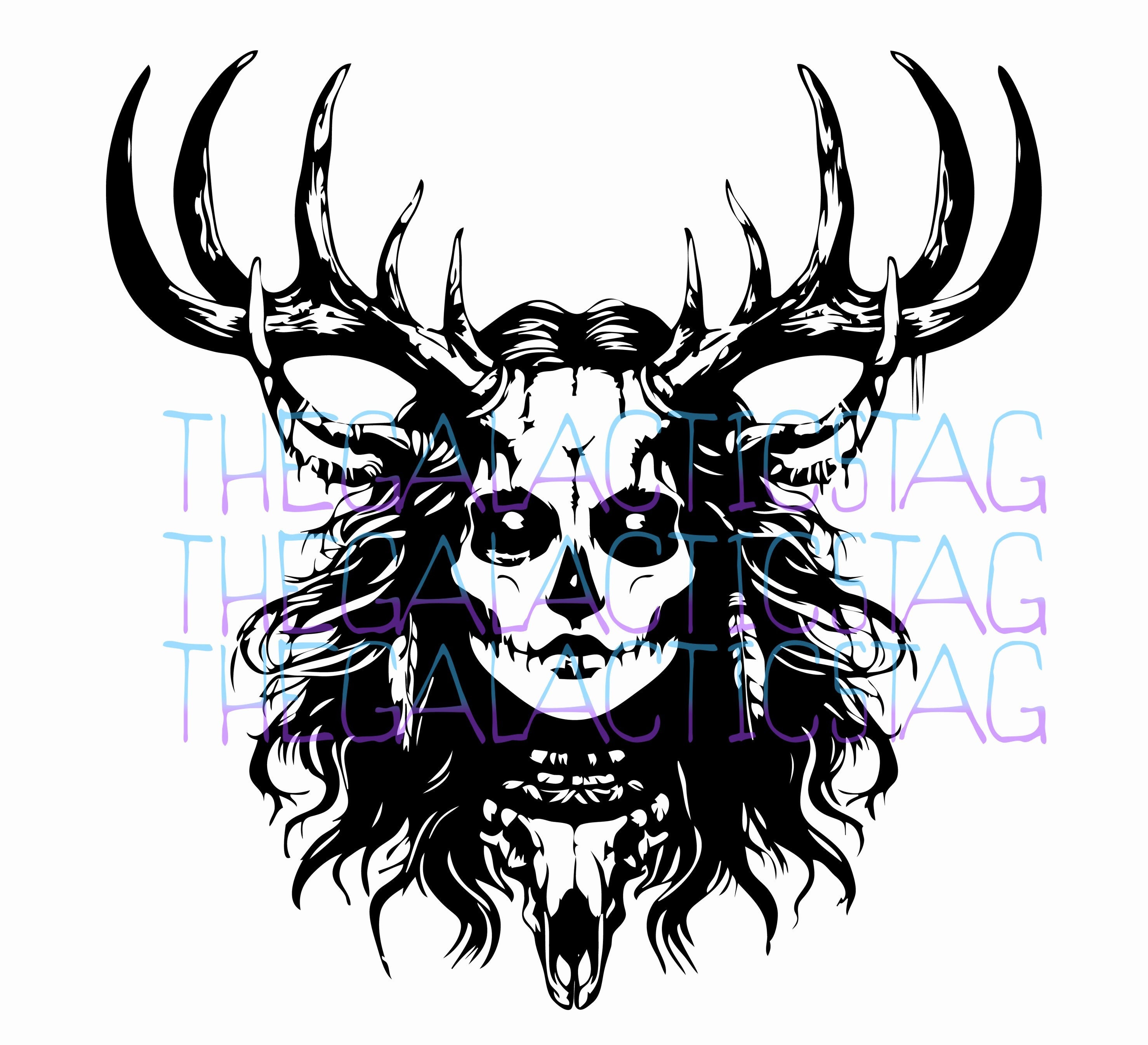 Seidhr Norse Shaman Viking / PNG SVG Vector / File for Print, Cricut ...