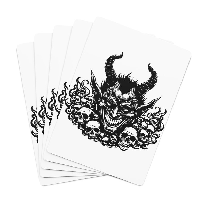 Devil Skulls Gothic / PNG Vector SVG AI / Tattoo Flash, Cricut ...