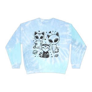 Cute Alien Kitty Space / SVG, PNG, JPG / Hippy Trippy Cat / Stars ...