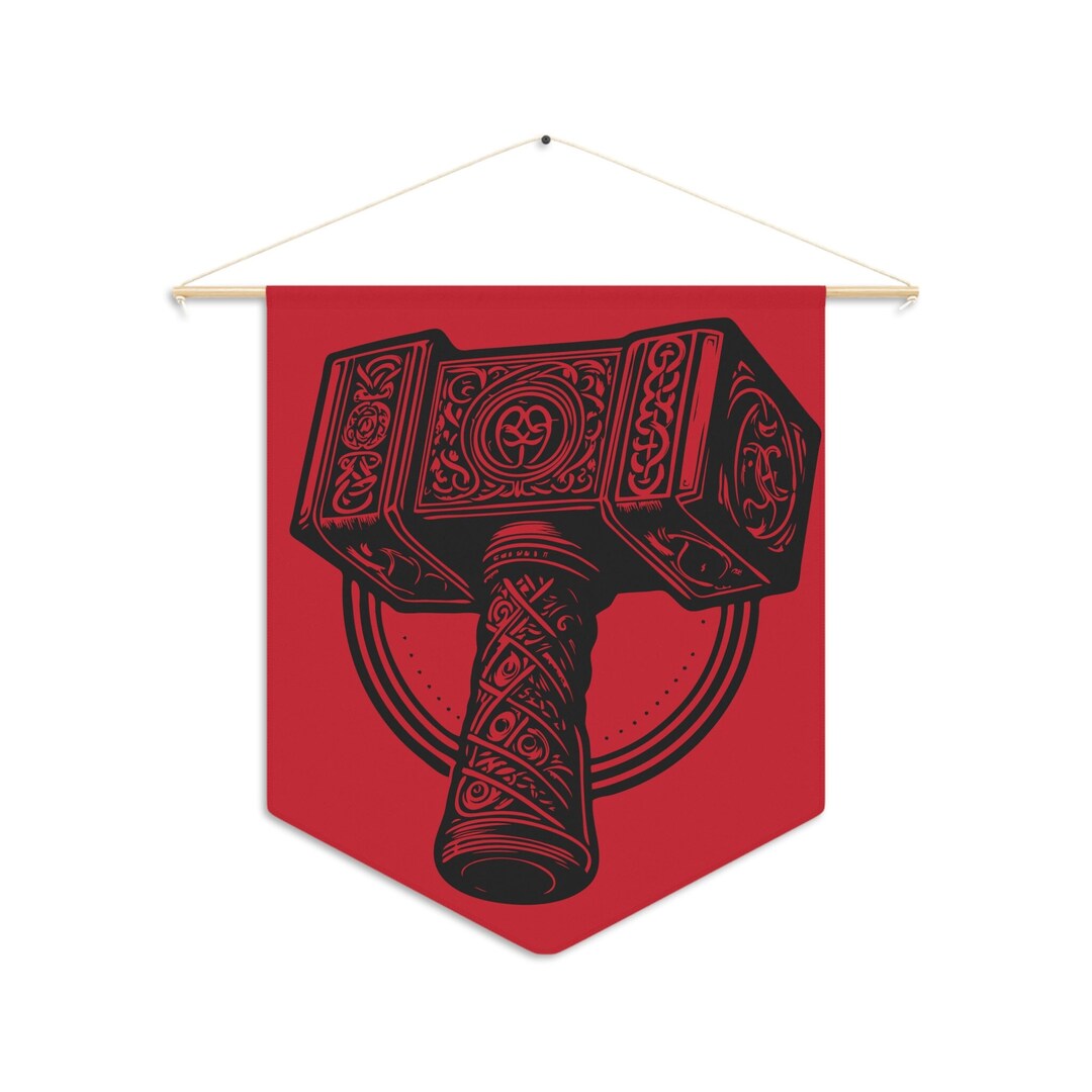 Mjolnir Norse Symbol / 2 Designs / SVG PNG Vector / Transparent ...