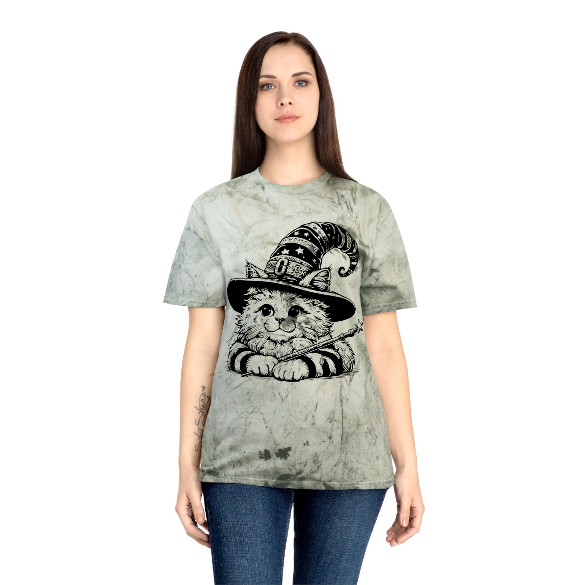 Wizard Cat / Hat & Wand / SVG, PNG, JPG / Fantasy / Kawaii / Cute ...