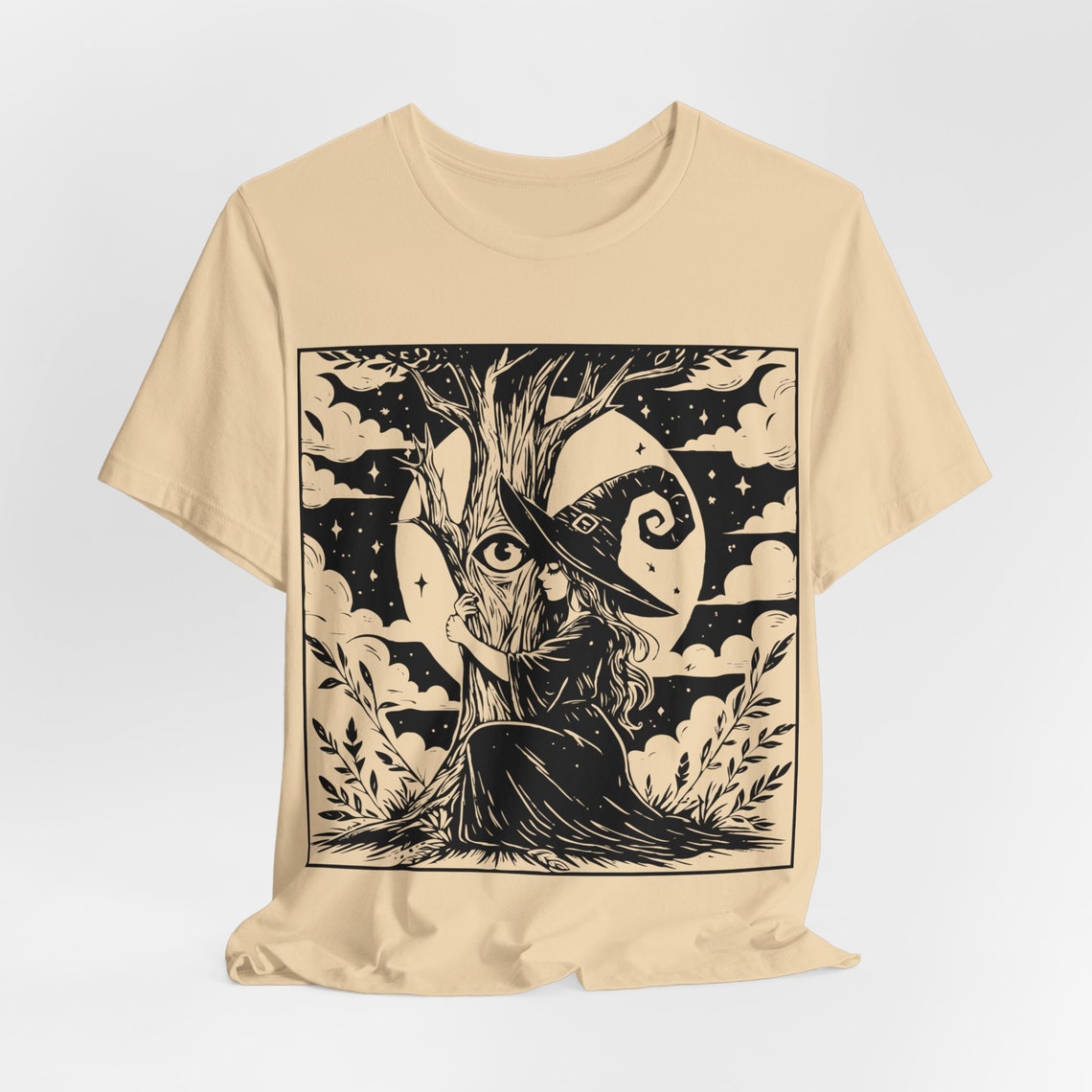 Hippy Witch Tree Hugger SVG PNG Vector / Nature Realm / Cute Designs ...