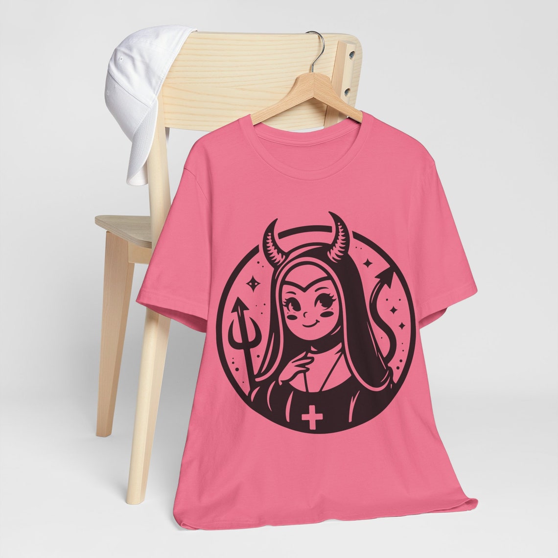 Demon Nun SVG / PNG, JPG Clipart / Satanic / Dark Occult / Cute Designs ...