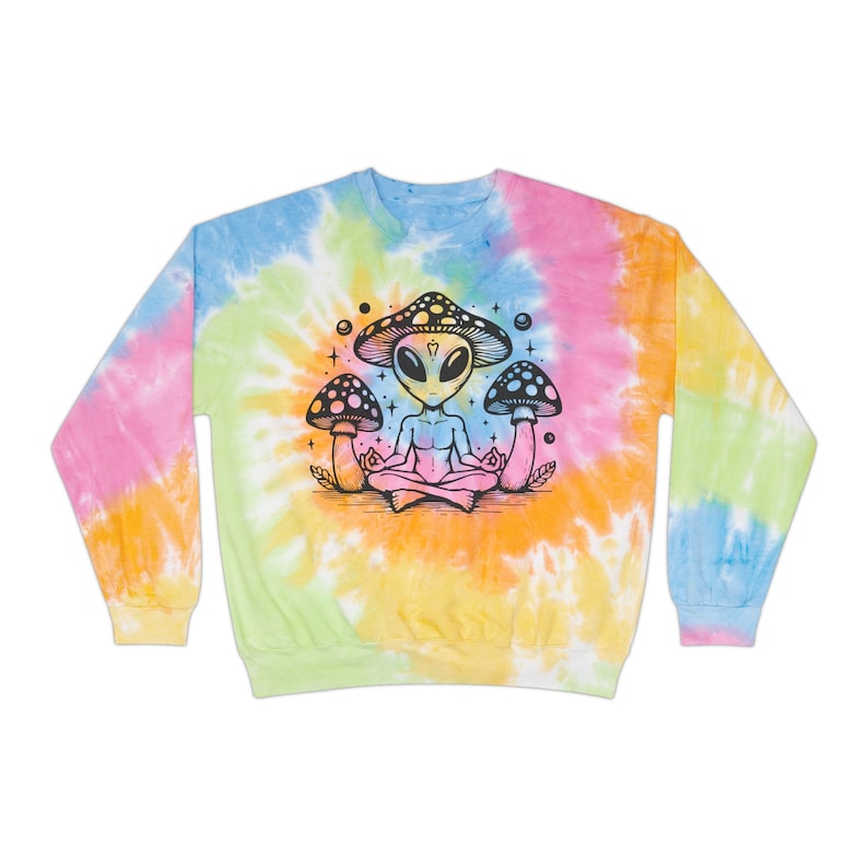 Trippy Alien Mushroom / SVG, PNG, JPG / Hippy / Zen Meditation / Cute ...