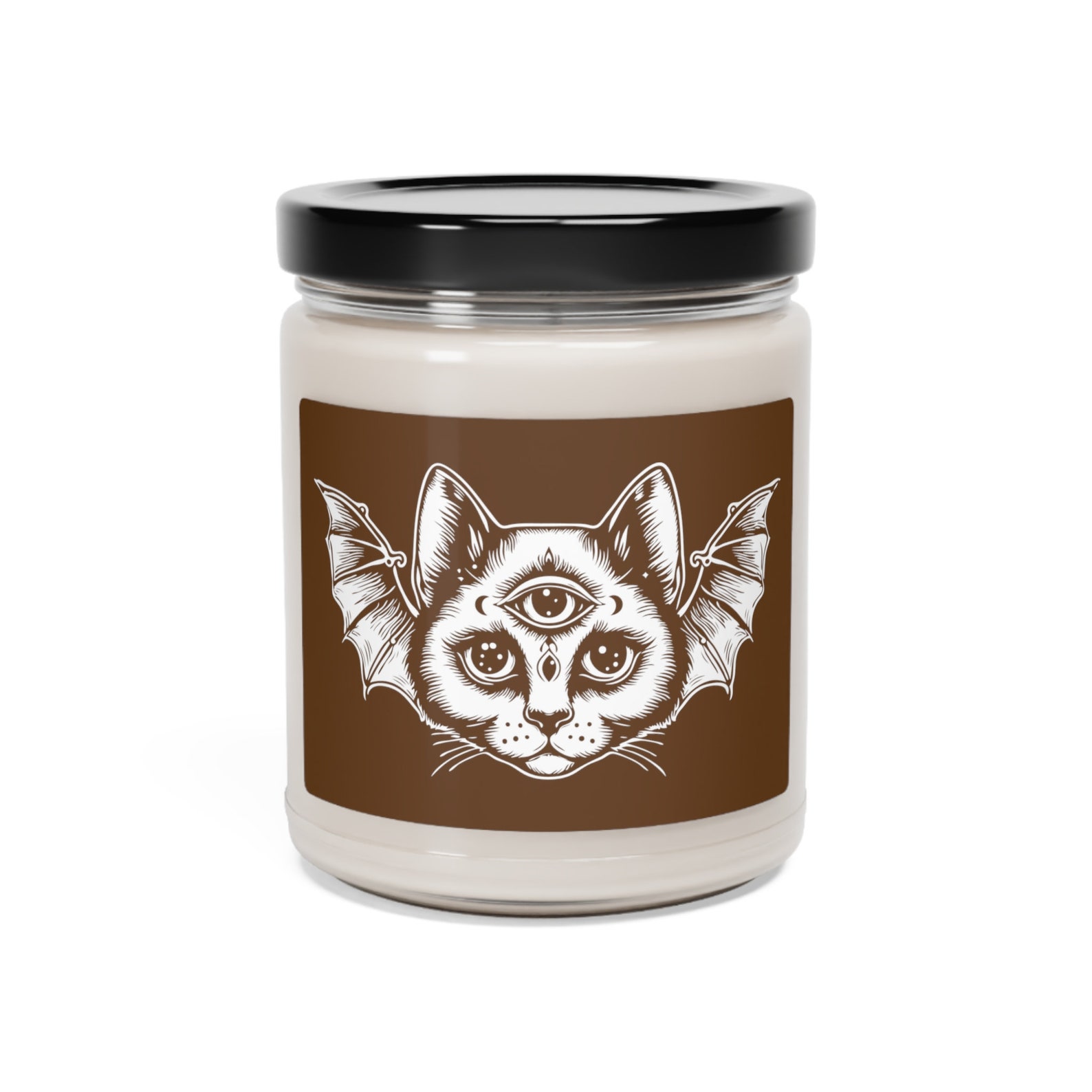 Occult Devil Kitty W/ Bat Wings SVG, PNG, JPG / Baphomet / Dark Black ...