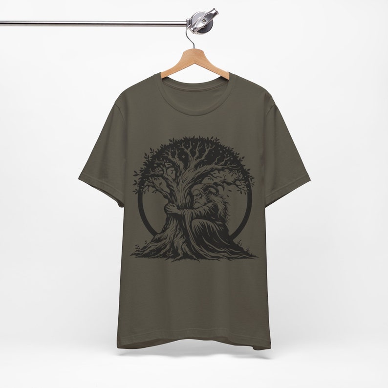Tree Hugger Druid Pagan Celtic Shaman / SVG PNG Vector / Shirt Design ...