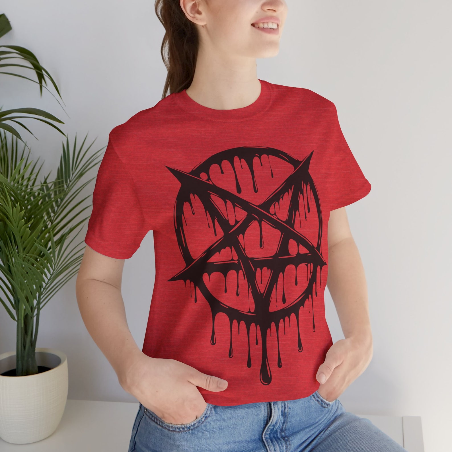 Dripping Blood Pentagram / SVG, PNG Vector / Satanic / Dark Occult ...