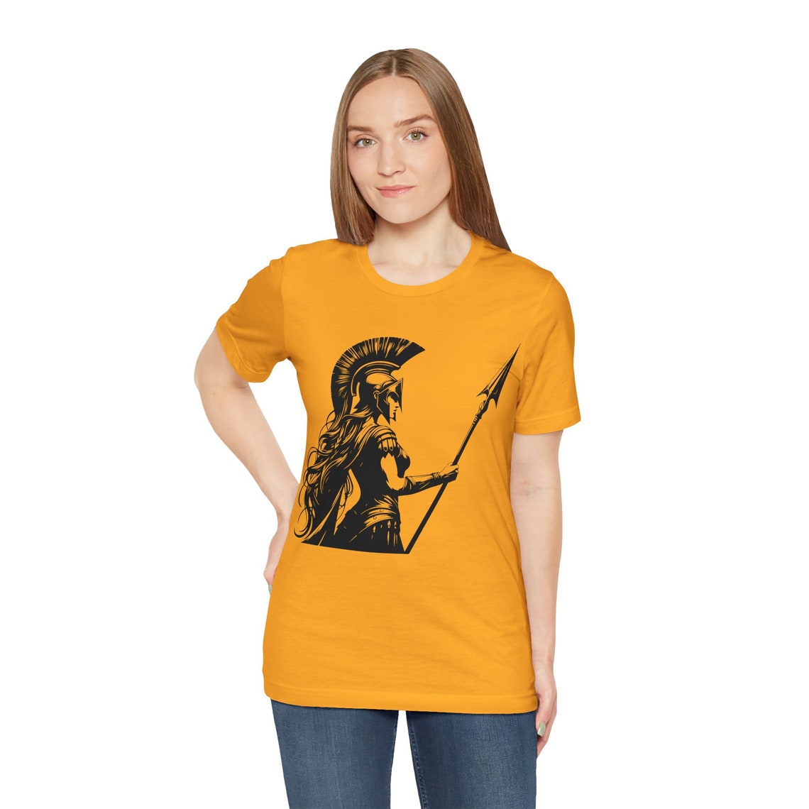 Female Spartan Fighter Warrior / SVG, PNG, Vector / Clipart Original ...