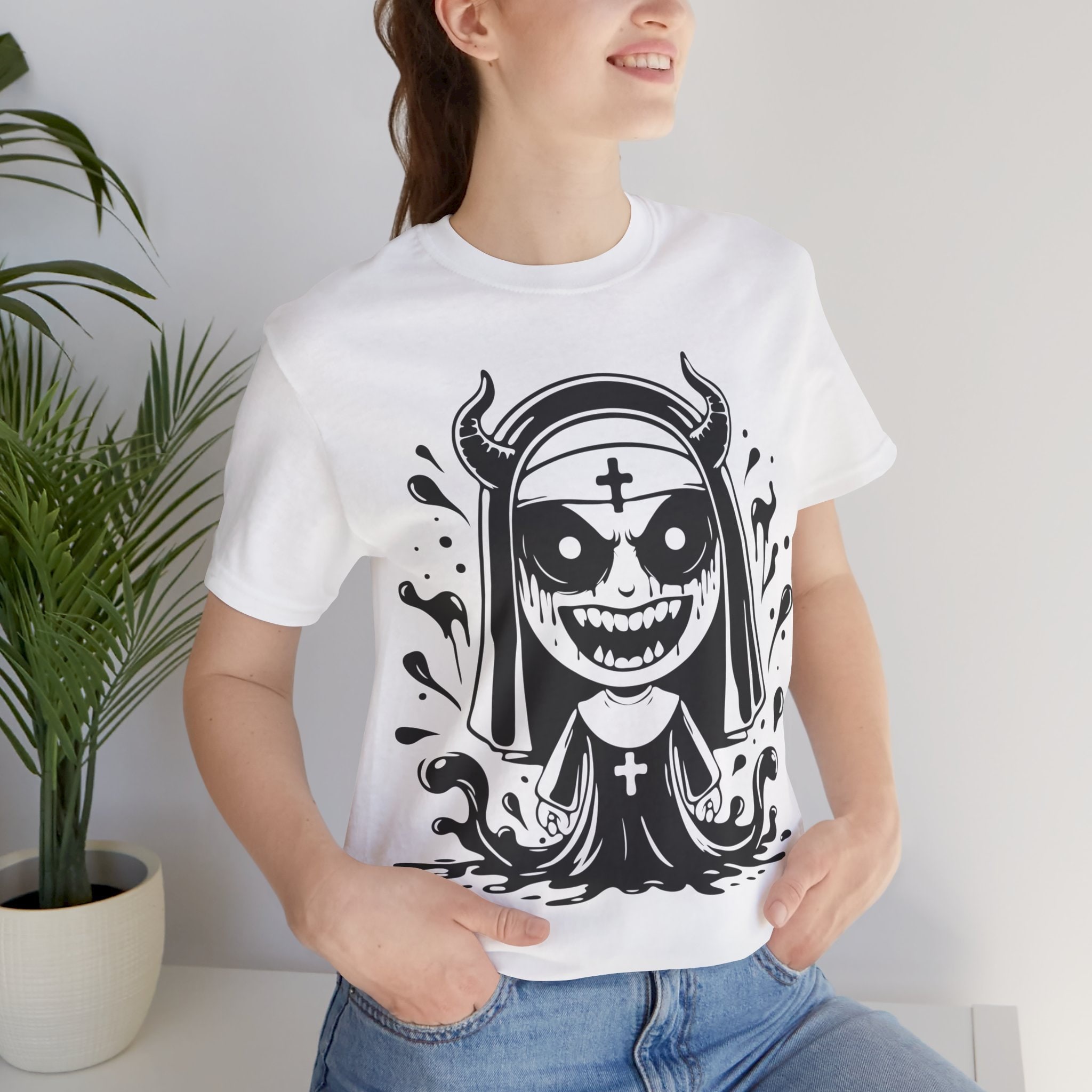 Evil Nun SVG / PNG, JPG Clipart / Satanic / Dark Occult / Devil Demon ...