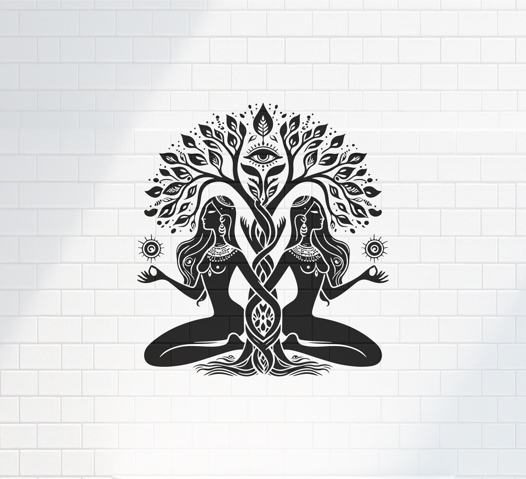 Goddess Tree of Life / Pagan Celtic / Sacred Feminine / PNG Vector SVG ...