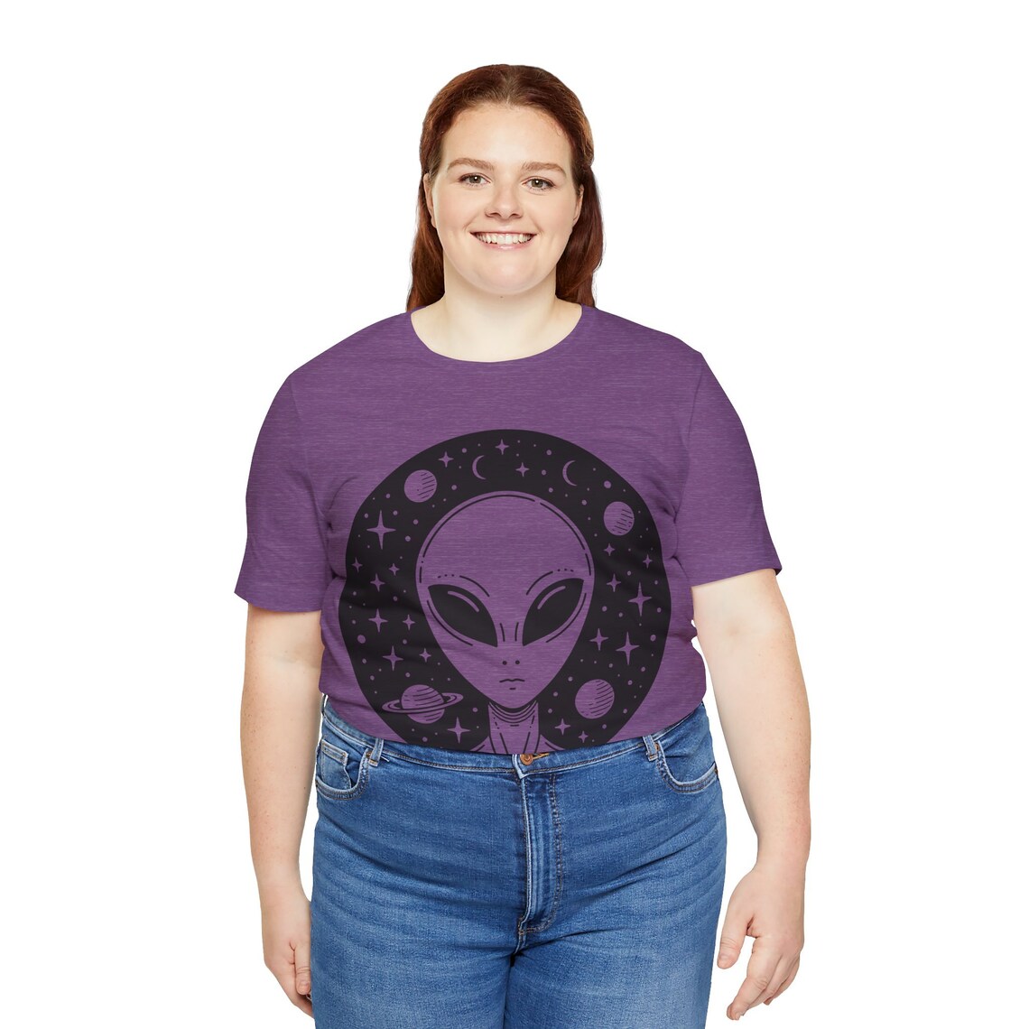 Alien Space Circular Design / SVG, PNG, JPG /hippy Trippy Meme / Dark ...