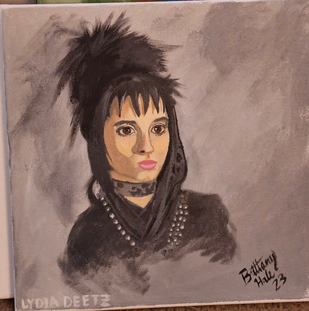 Lydia Deetz Portrait - Etsy