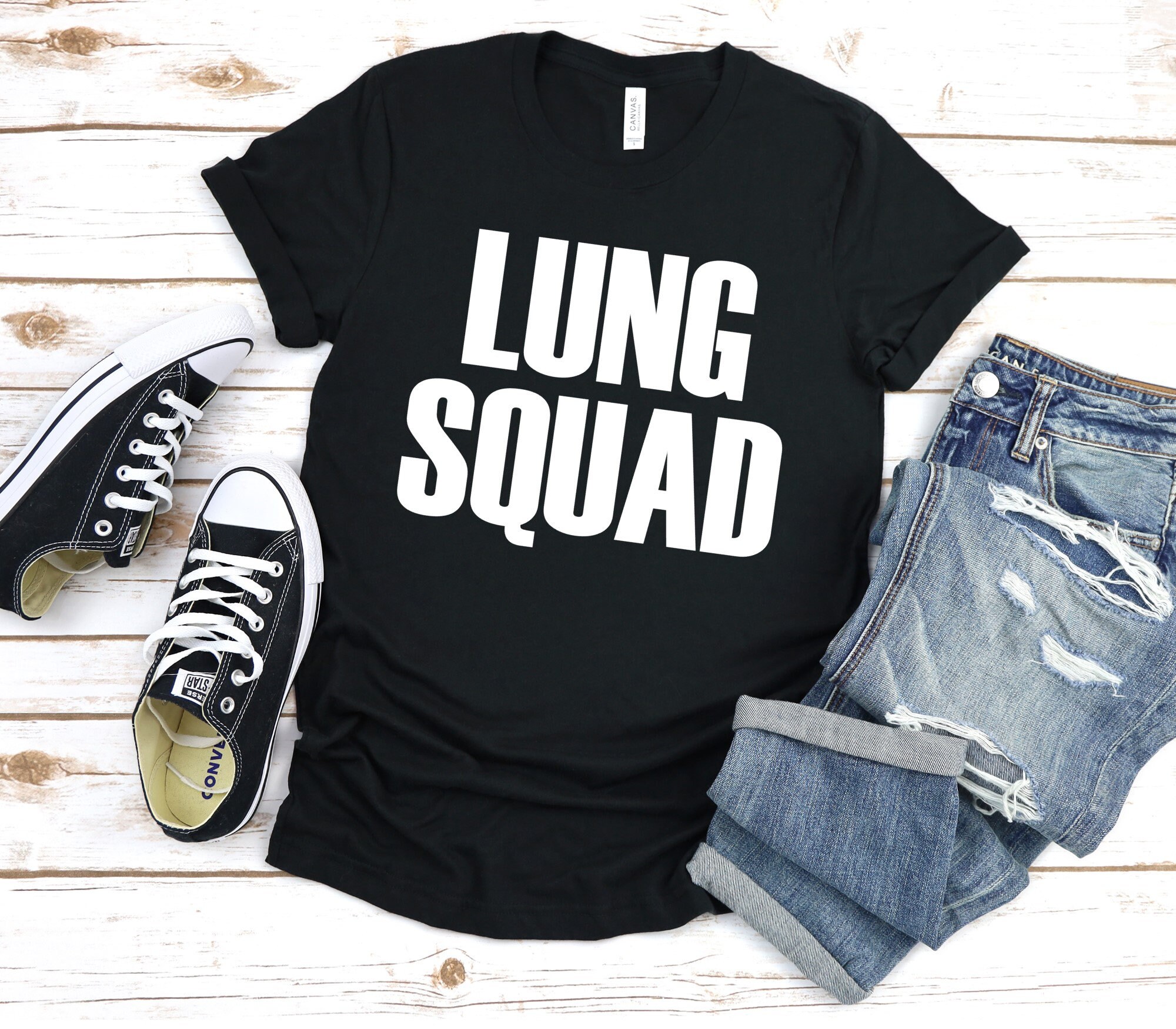 Lung Squad Tee Rt Shirt Respiratory Therapy Pulmonologist Etsy