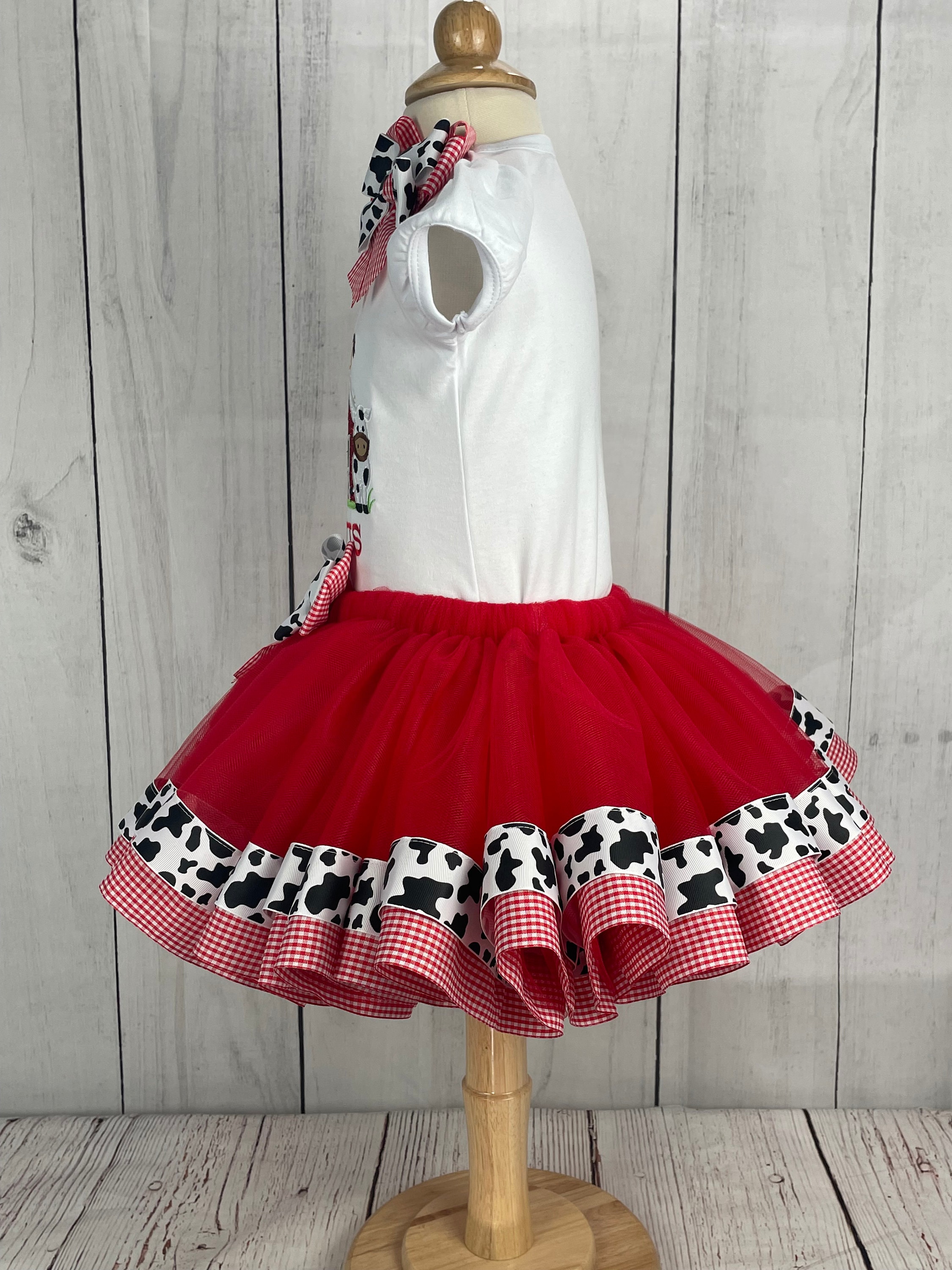 Farm Birthday Outfit Girl Barn Birthday Outfit - Etsy
