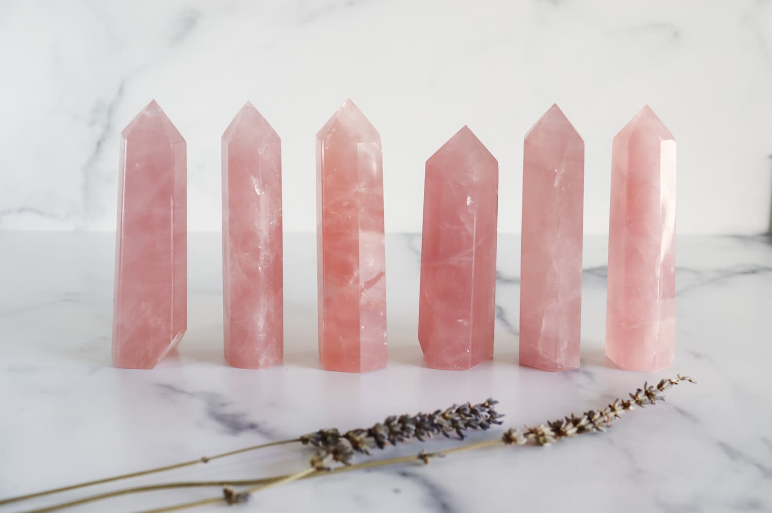 Rose Quartz Towers - Etsy