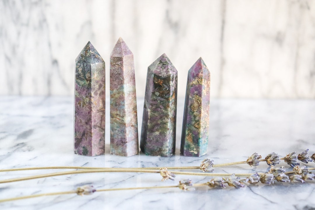 Ruby in Kyanite Tower - Etsy