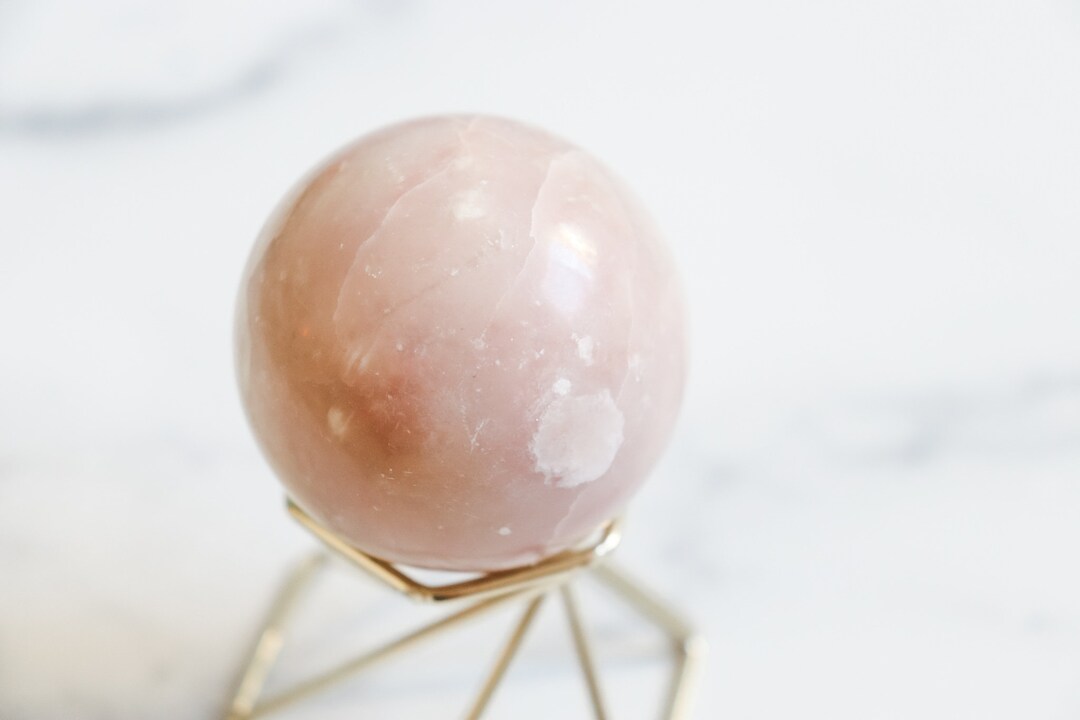 Pink Opal Sphere 48mm - Etsy