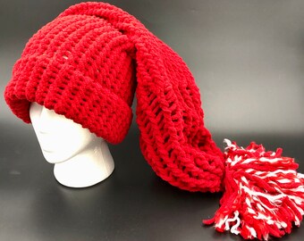 Red Stocking Cap | Etsy