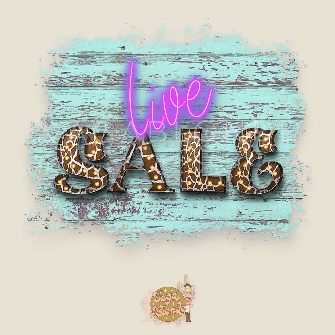 Live Sale Graphic, Live Sale Splash, Facebook Live Sale, Marketing ...