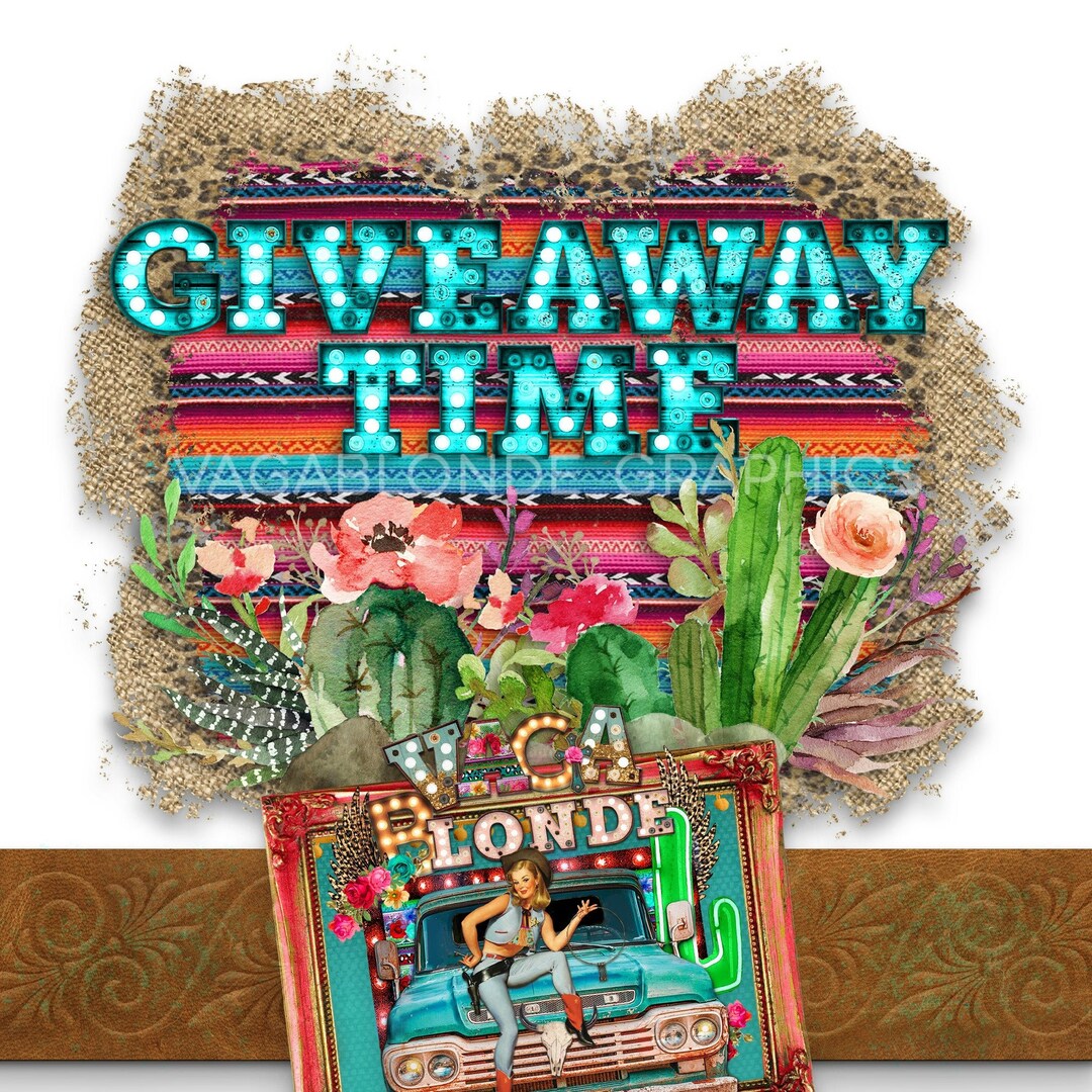 Digital Download Giveaway Time Graphic | GIVEAWAY TIME Splash ...