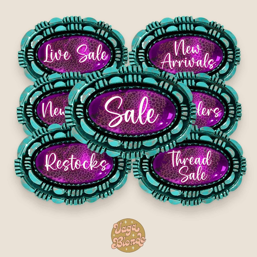 Boutique Sales Graphics, Sales Splash, Sales Buttons, Marketing ...