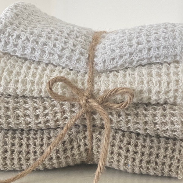 Waffle Linen Fabric - Etsy